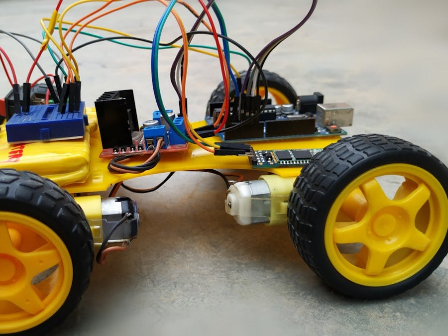 Phone Control 4w Rc Car Arduino Project Hub