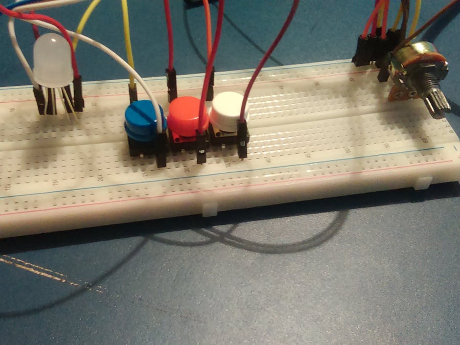 Rgb Led Color Mixer Arduino Project Hub 