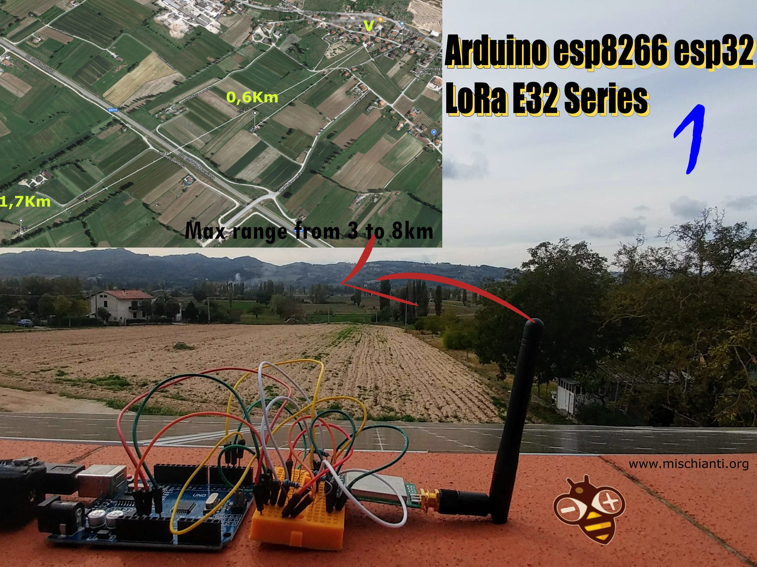 LoRa E32 for Arduino, ESP32 or ESP8266: Specs and Base Use - Hackster.io