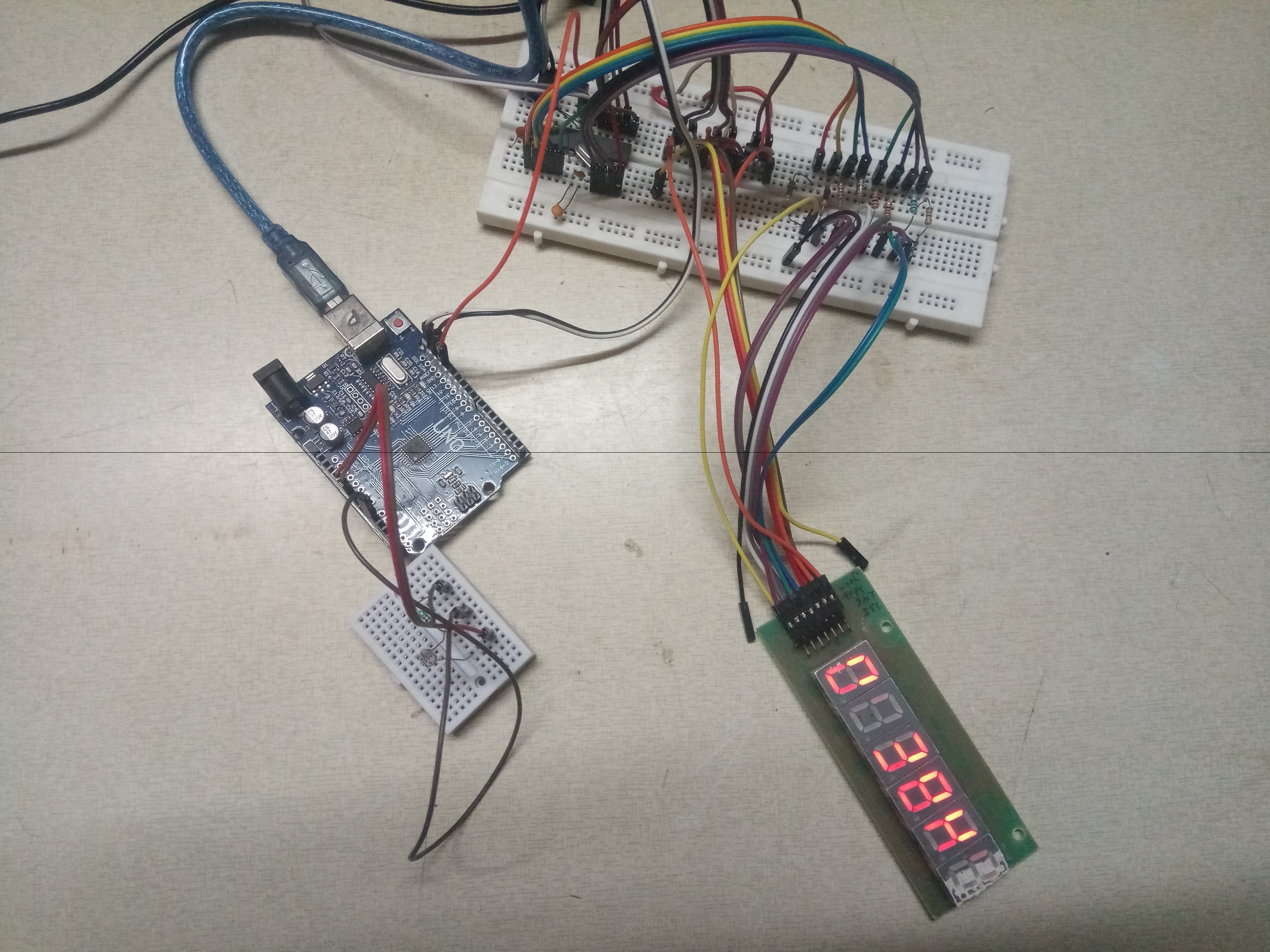 Seven-Segment Display Driver Using ATmega328 - Hackster.io