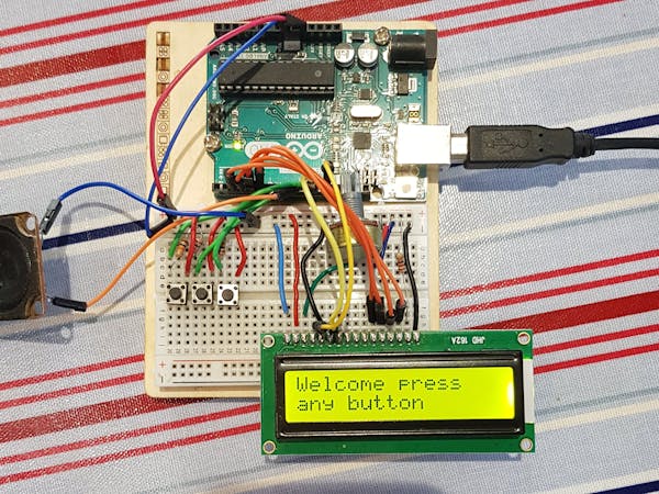 Make a Christmas Song Player with a Buzzer and LCD Display - Arduino ...