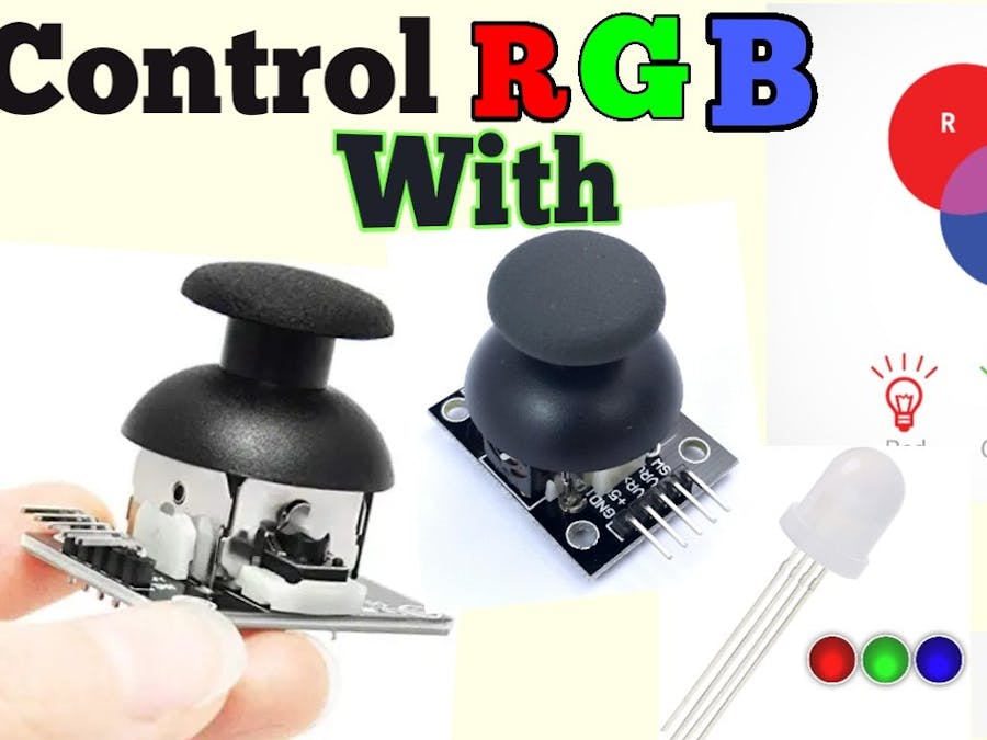 Control Rgb Led With Joystick Arduino Project Hub