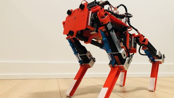 Quadruped Robot Tsuki Is ROS-Enabled and Completely Position Controlled ...