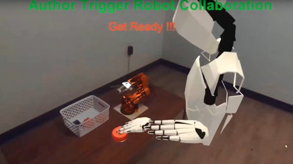 GhostAR Records Human Movements for Playback and Collaborative Robot ...