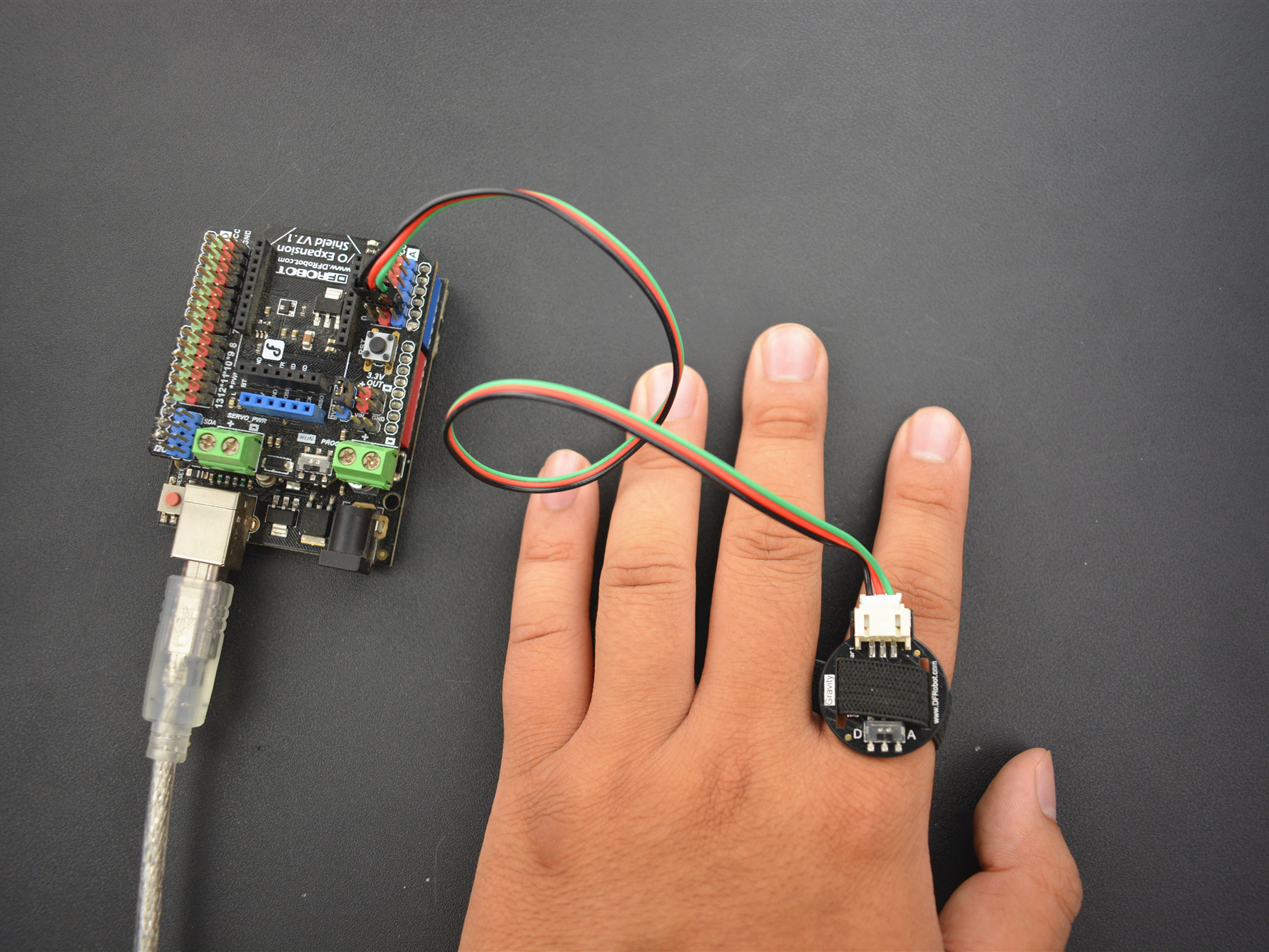 Arduino Lie-Detecting Ring - Hackster.io
