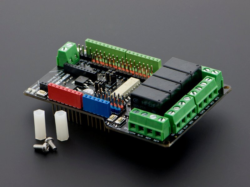 DFRobot - 4 Relay Shield for Arduino - Hackster.io
