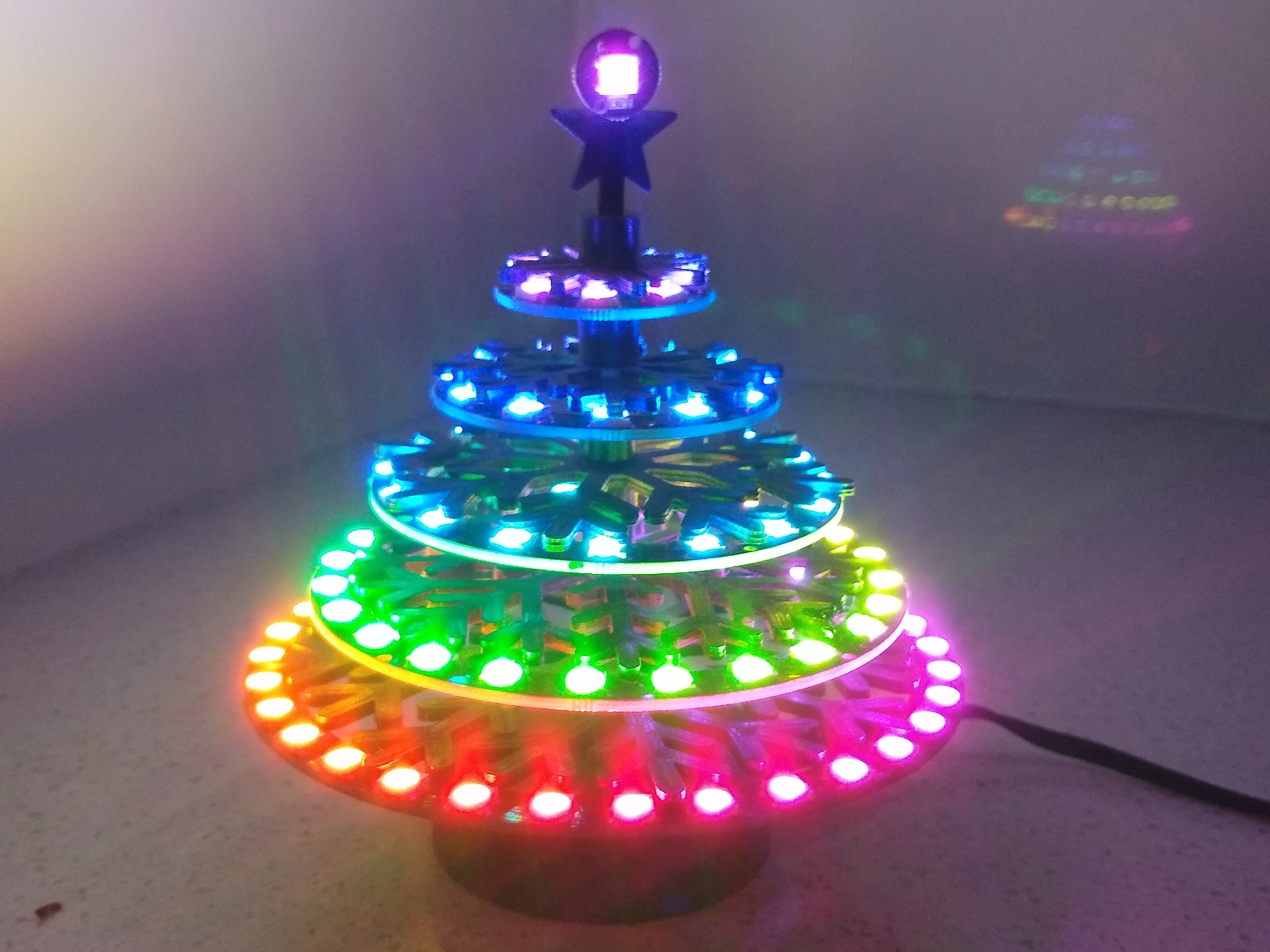 NeoPixel Christmas Tree - Hackster.io