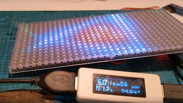 The ESP32 HUB75 LED Matrix Driver - Hackster.io