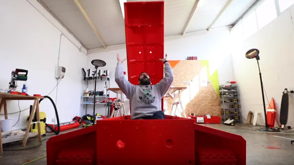 Take a Ride Inside Ivan Miranda's 3D-Printed Tank - Hackster.io