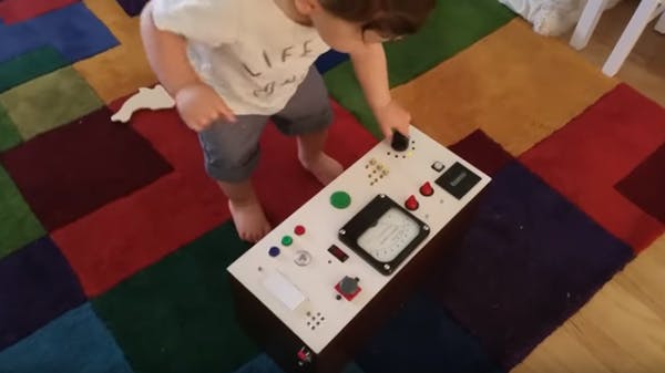 This Dad Made an Electronic ‘Busy Board’ for His Curious Toddler ...