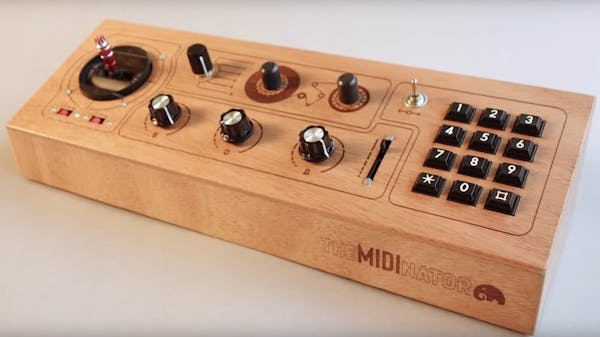 TheMIDInator Is a DIY MIDI Controller From Switch & Lever - Hackster.io