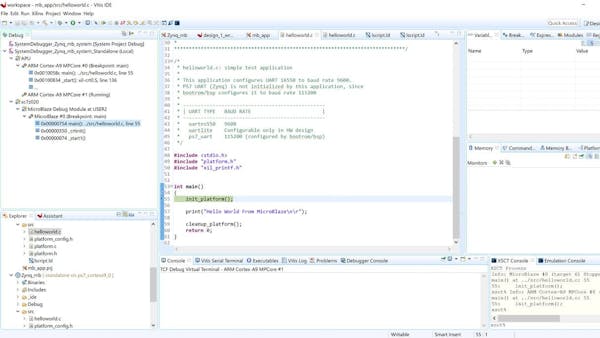 MicroZed Chronicles: MicroBlaze and Vitis - Hackster.io