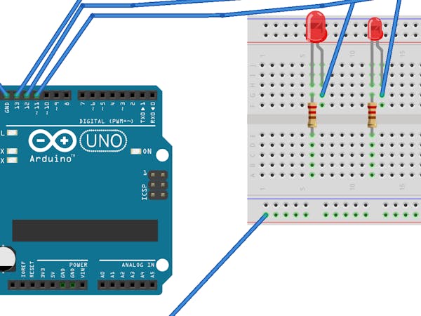 Sequential blinking - Arduino Project Hub