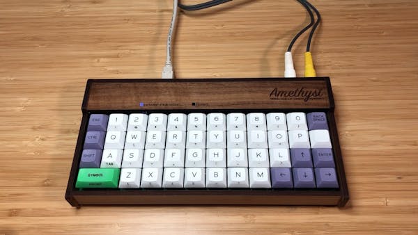 Amethyst Is a Custom 8-Bit Computer Built on an ATmega1284 Microcontroller - Hackster.io