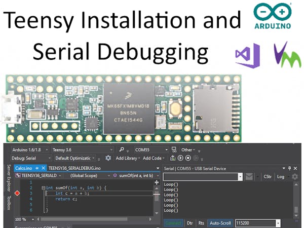 Teensy Setup And Debugging Arduino Project Hub
