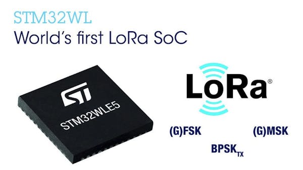 STMicro Announces World's First Die-Integrated LoRa System-on-Chip: the STM32WLE5 - Hackster.io