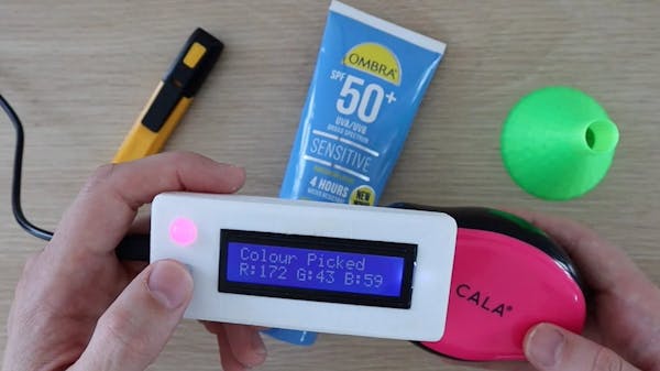 This Handheld RGB Scanner Picks Colors From Real Life Objects - Hackster.io