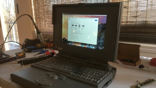 Stuff a Mac Mini Into an Old Powerbook 145 for Updated Nostalgia ...