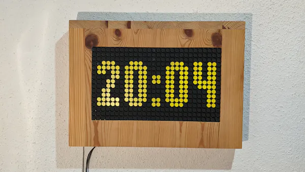 Flip-Dot Bus Display Converted to Voice-Controlled, Multi-Function ...