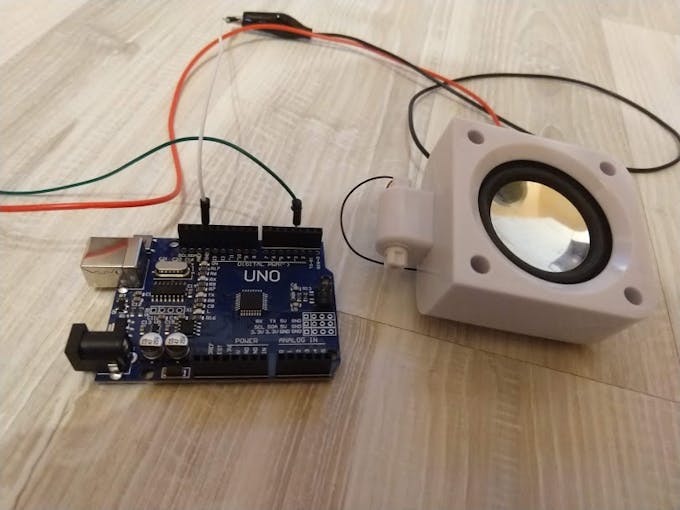 Speaker With Arduino Arduino Project Hub