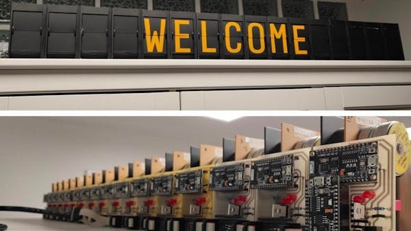 See What Spotify Song Is Playing on a Vintage Split Flap Display - Hackster.io