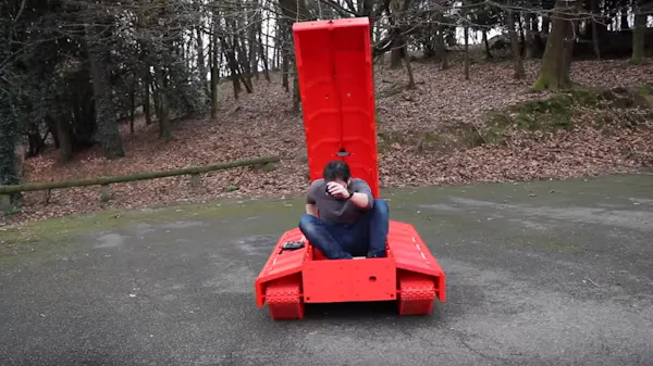Ivan Miranda’s Giant 3D-Printed Tank Is Now Drivable - Hackster.io