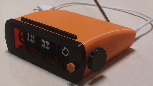 The 3D-Printed Flip-Clock Looks Old, Packs New Features - Hackster.io