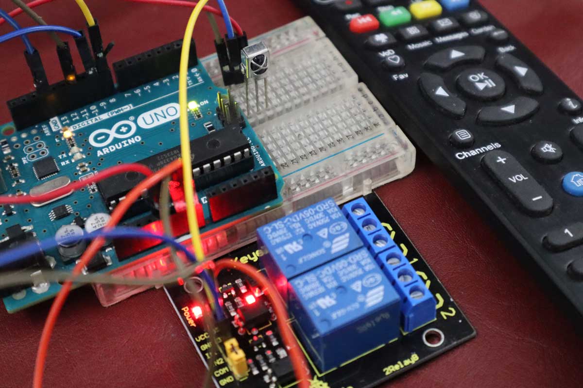 Remote Controlling Home Appliance Using Your TV Remote - Hackster.io