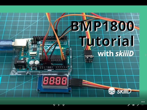 How to Use BMP180 with skiiiD - Arduino Project Hub