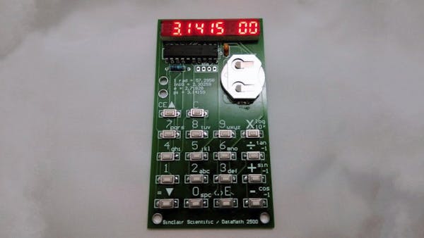 Chris Chung's TI Datamath and Sinclair Scientific Calculator Emulator ...