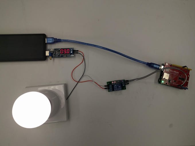 App Controlled Light Bulb With Arduino Objectblocks And Ai2 Arduino Project Hub