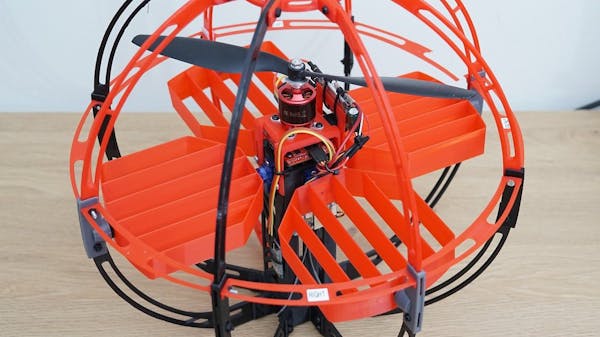 The Ball Drone Is Able to Fly with Only a Single Rotor - Hackster.io