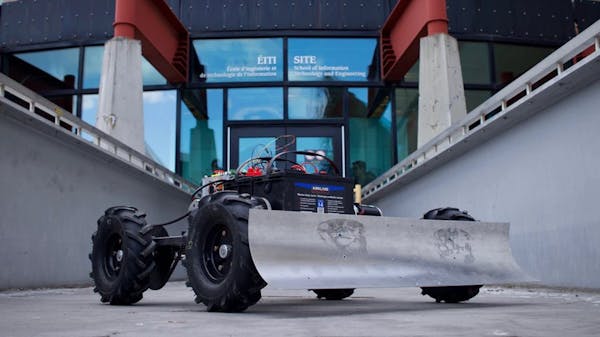 Clear the Snow Off Your Driveway with This Autonomous Snowplow Robot ...
