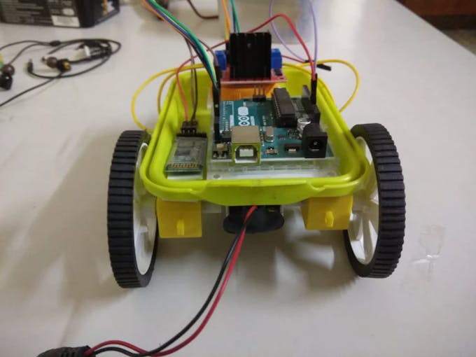 Gesture Controlled Robot Using Arduino & Android-App - Arduino Project Hub
