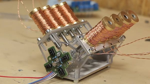 This DIY Solenoid V8 Engine Can Produce 1000 RPMs - Hackster.io