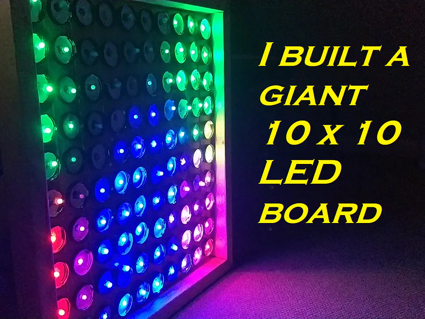 Giant LED Board - Hackster.io