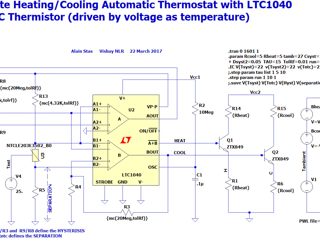Temperature Control with LTC1040 - Hackster.io