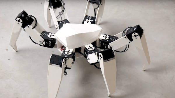 Kris Temmerman's Beautiful Hexapod Bot - Hackster.io
