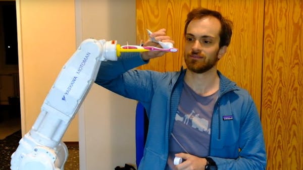 Living with an Industrial Robot in Isolation - Hackster.io