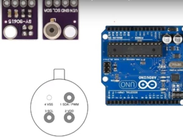 Interfacing Ir Temperature Sensor With Arduino Uno Arduino Project Hub