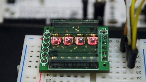 Manuel Polos Led Driver Board Offers A Vintage Alphanumeric Display