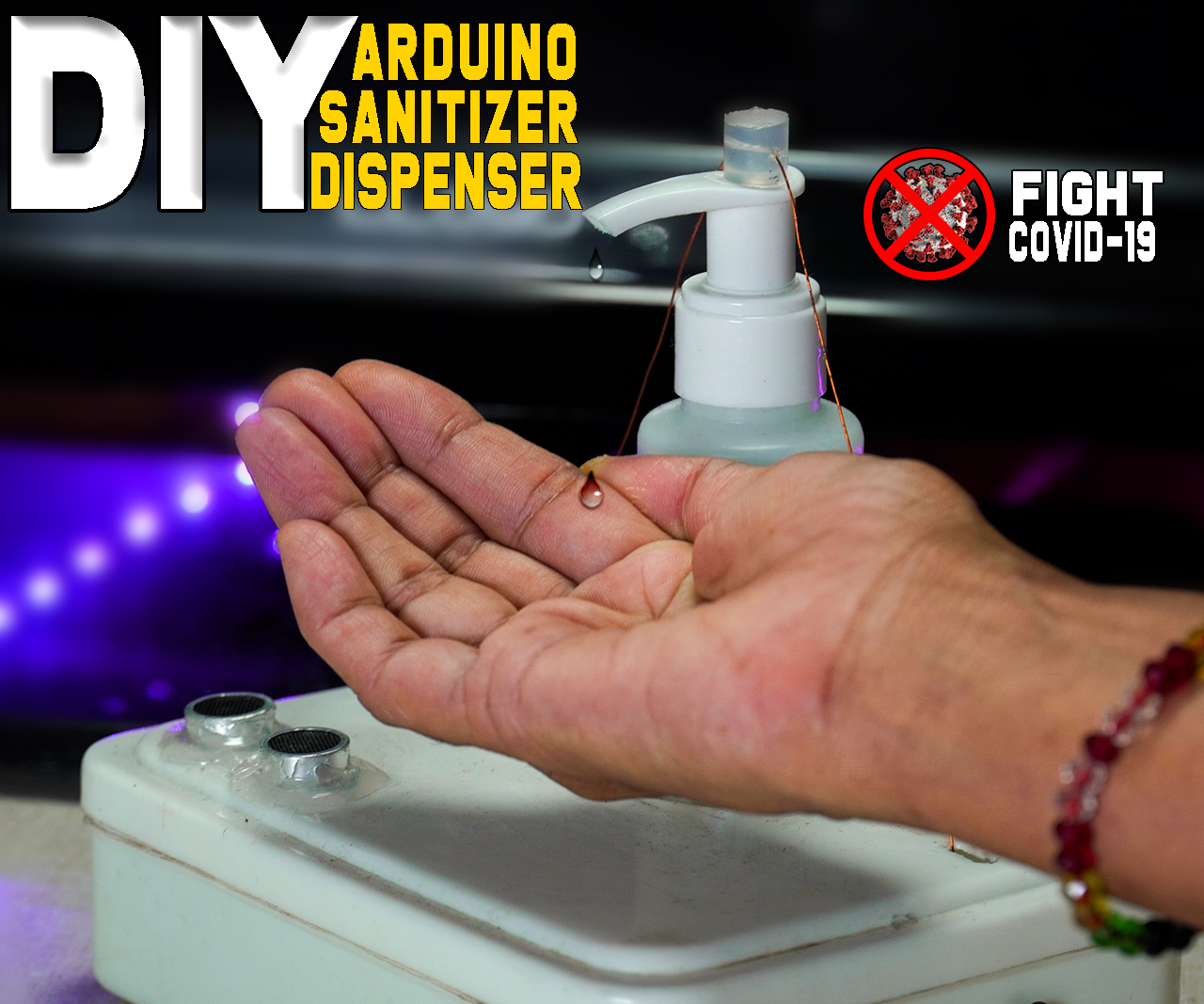 DIY Hand Sanitizer Dispenser Using Arduino - Hackster.io