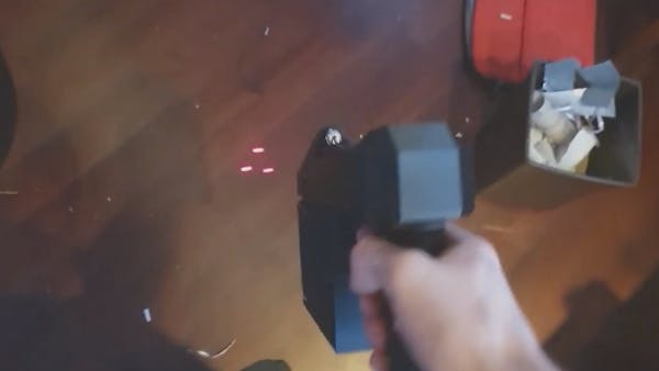This Predator-Inspired Laser Gun Fires a 50 mW Laser - Hackster.io