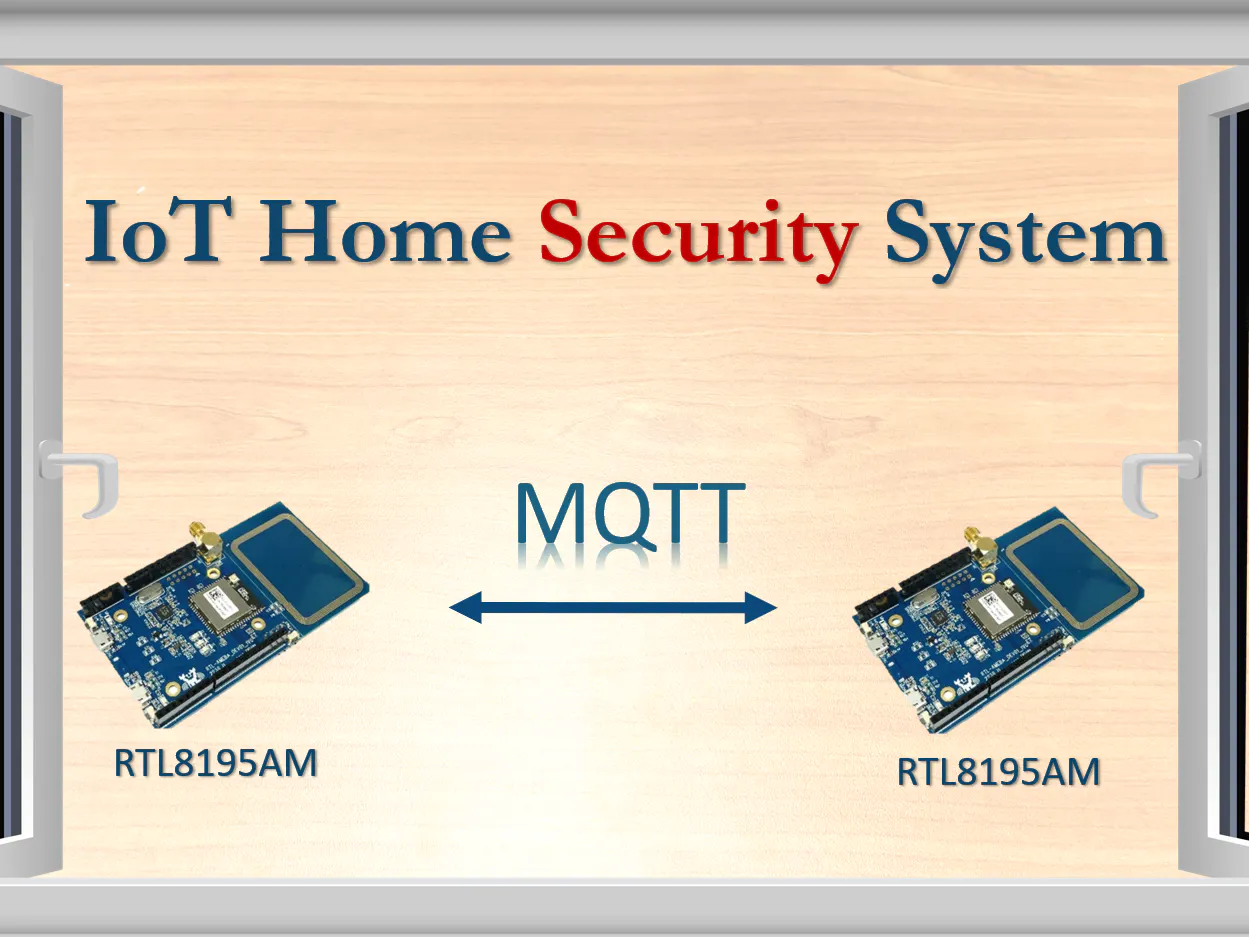 Home Security System - Realtek Ameba RTL8195 - Hackster.io
