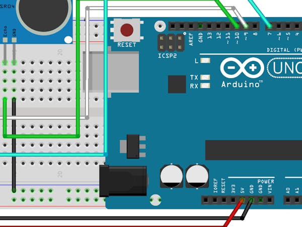 Arduino Ultrasonic Distance Measurement Arduino Project Hub