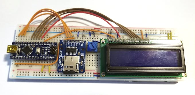Reading Text Files From An Sd Card Arduino Arduino Project Hub