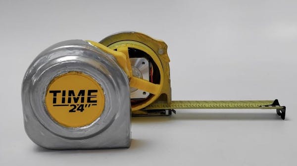 Motorized Tape Measure Extends to Indicate the Hour in Inches - Hackster.io