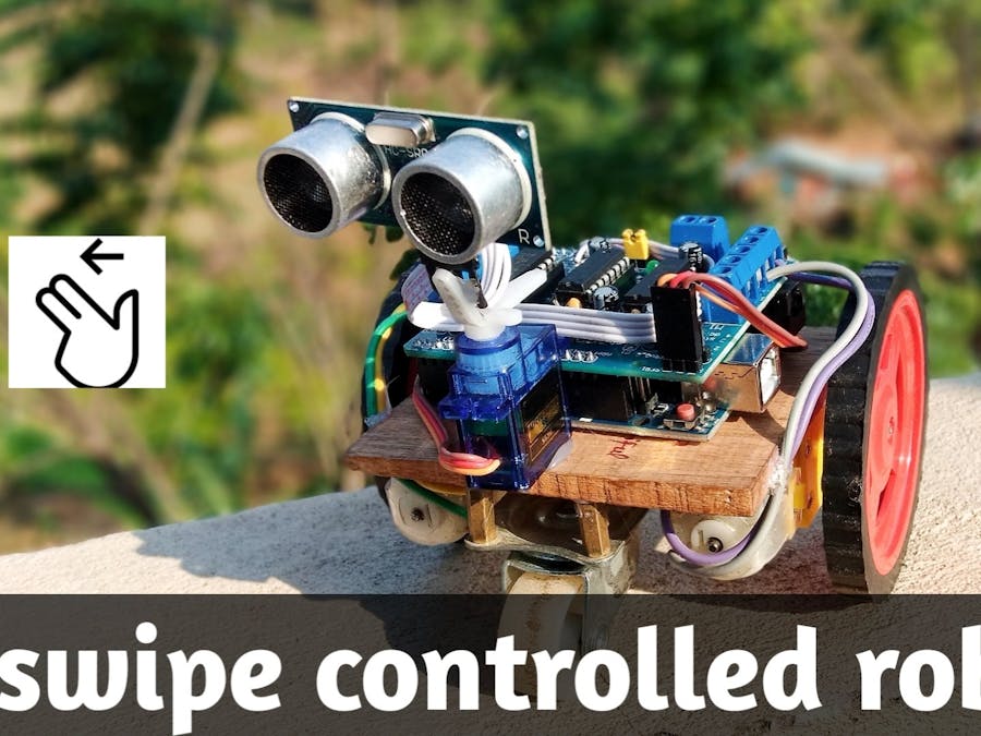 Swipe controll robot - Arduino Project Hub
