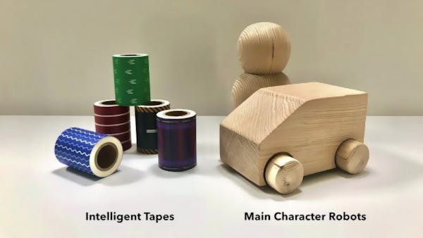 TapeBot, the Wood and Sticky Tape Robot Kit, Aims to Manage Children's ...