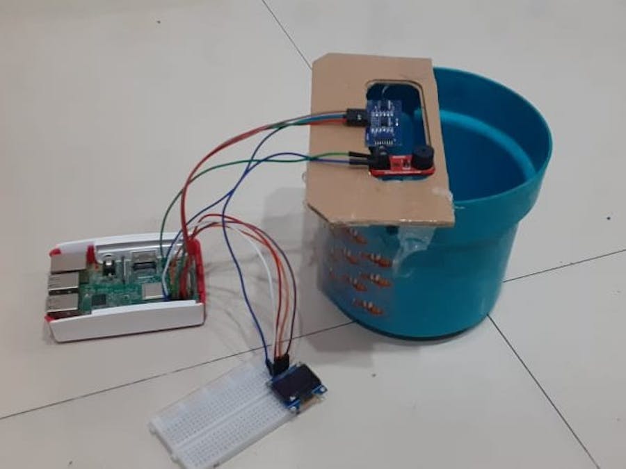 Water Level Monitor With Oled Display Using Raspberry Pi - Hackster.io